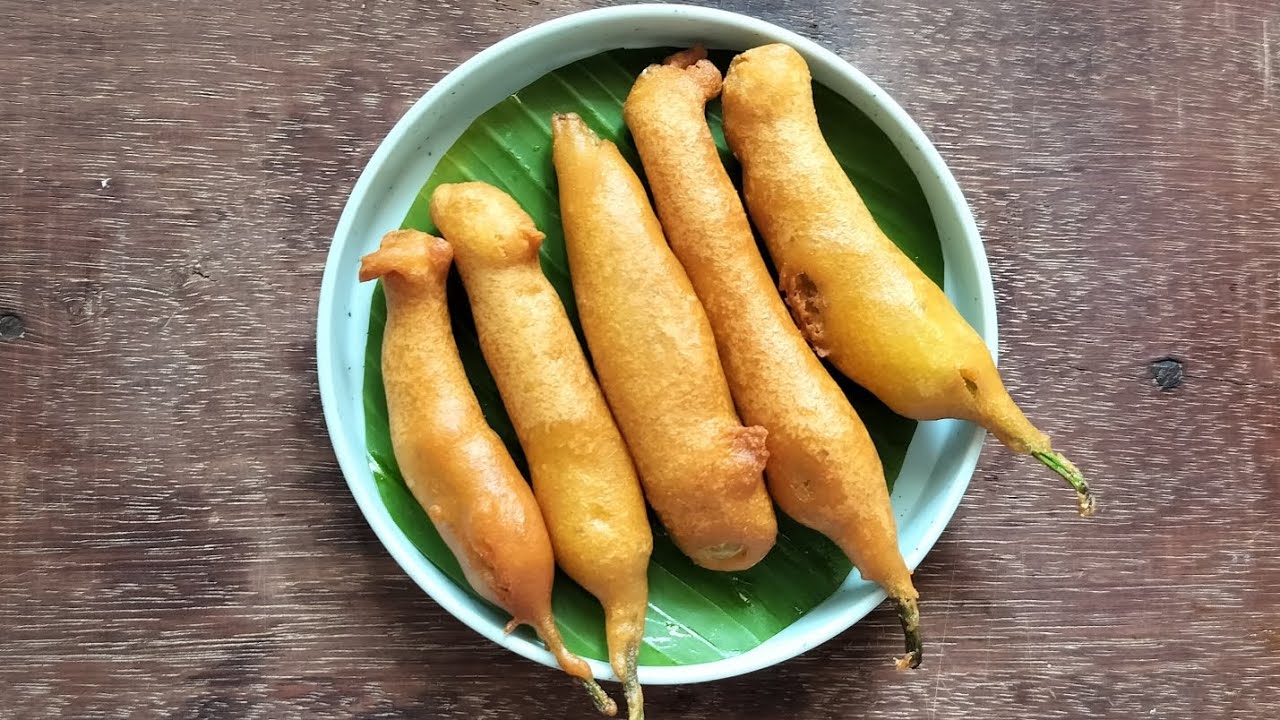 Mirchi Bajji | Mirapakaya Bajji | Chilly Bajji Recipe - YouTube