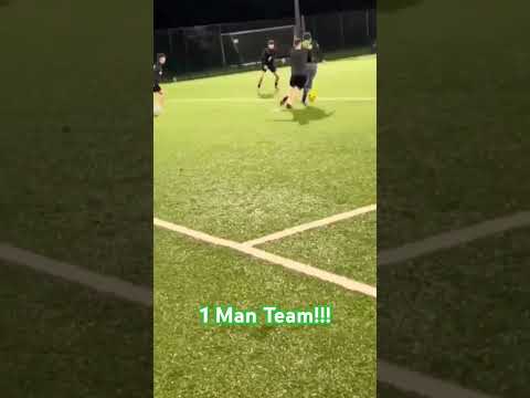 1 Man Team!! #football #soccer #short #viral #shortsfeed #shortsviral # ...