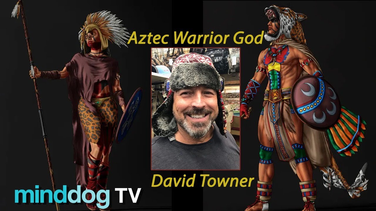 Meet The Author - David Towner - AZTEC WARRIOR GOD - YouTube