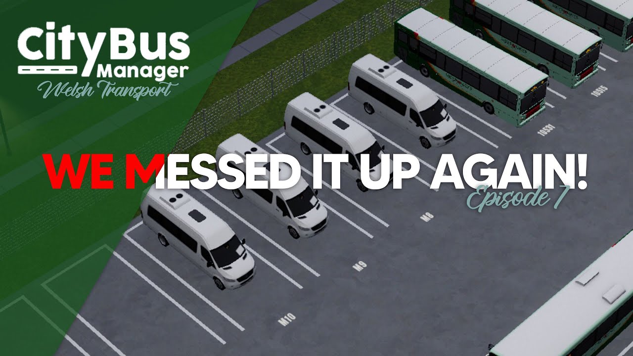 Trying another transfer bus in City Bus Manager! - YouTube