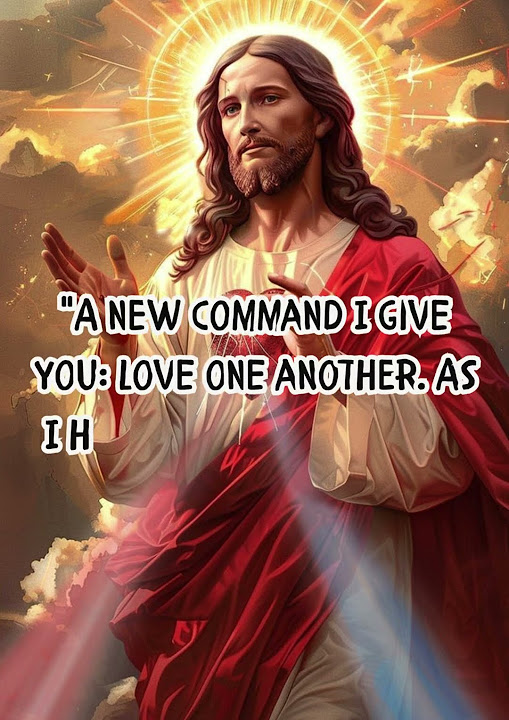 ️ A New Command: Love One Another 🤝 | John 13:34 ️ #jesus #jesuschrist ...