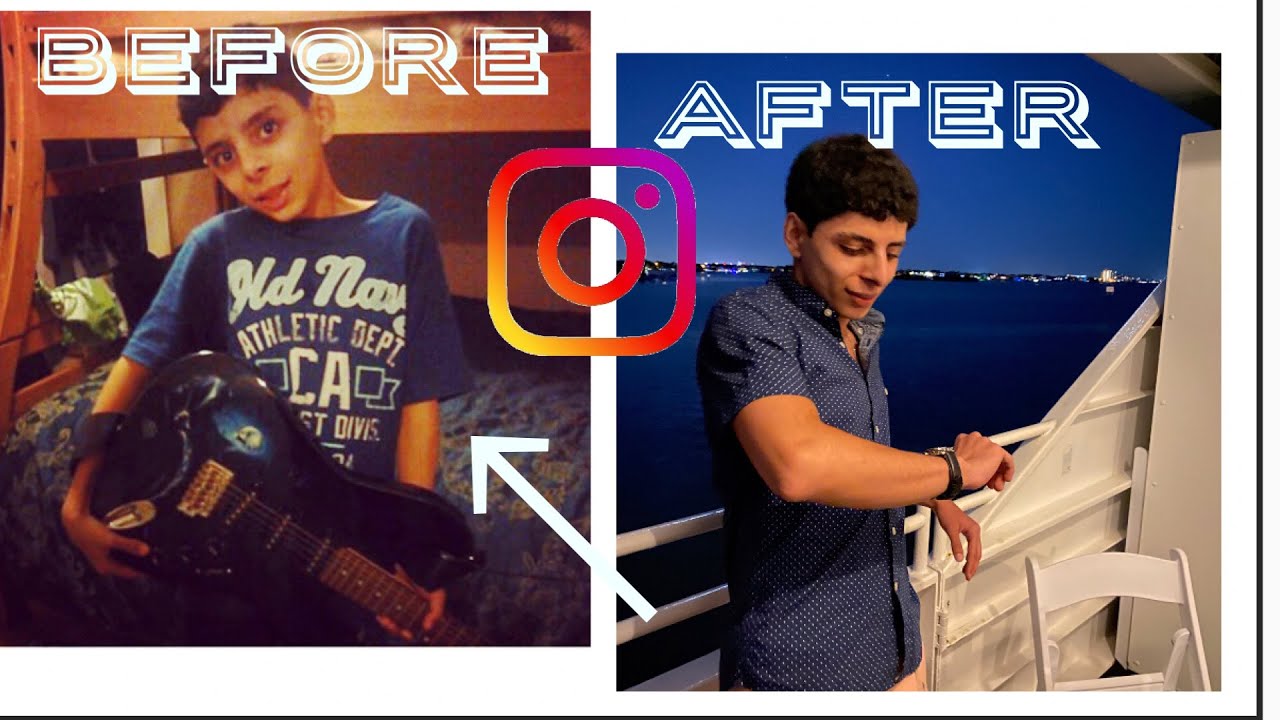 Reacting to my cringey Instagram posts - YouTube
