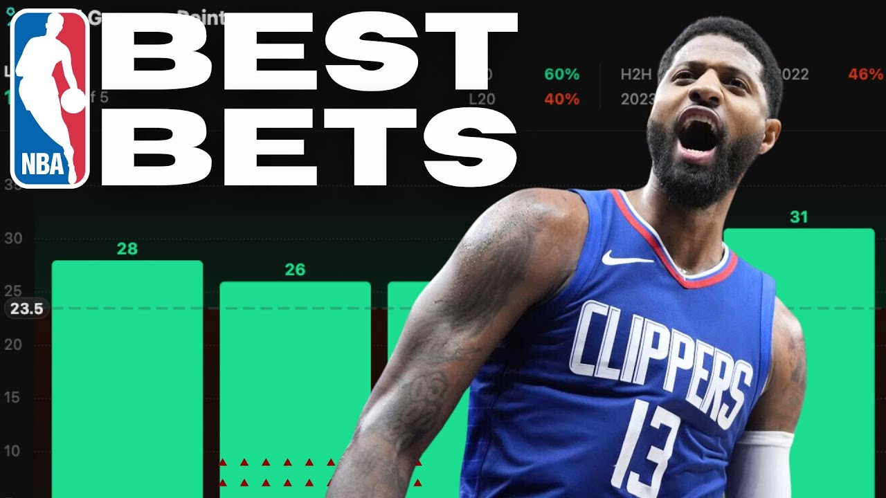 NBA Player Prop Parlays & Best Bets! - YouTube
