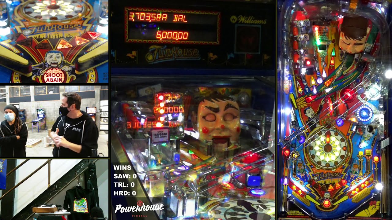 Williams Funhouse Pinball Tutorial & Gameplay - YouTube