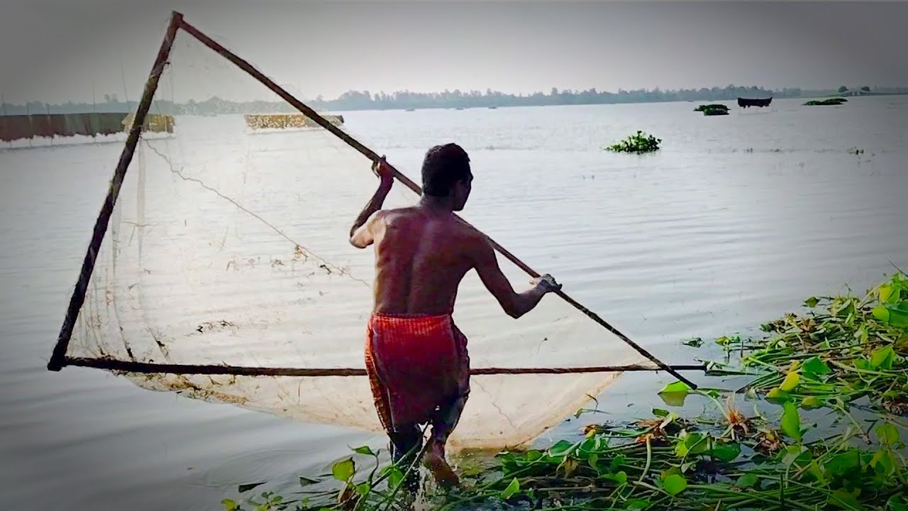 Thala Jal Fishing Trap | Beautiful Nature Fishing | Traditional Old ...