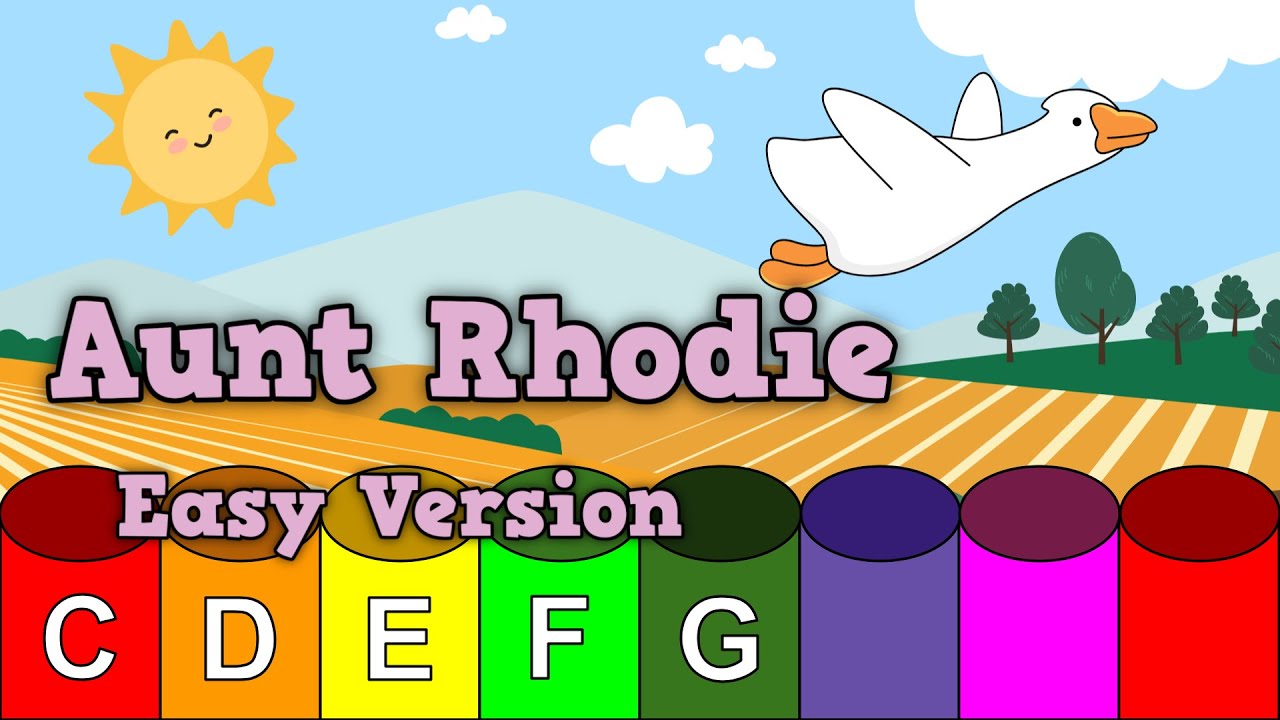 Go Tell Aunt Rhodie (Easy Version) - Boomwhacker Play Along - YouTube