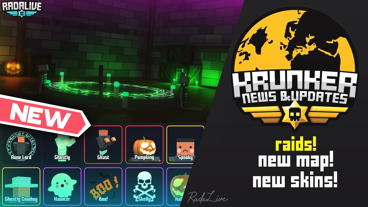 The BIGGEST Krunker update ever?! Raids + New Map + New Unobtainable ...