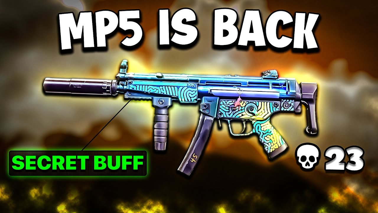 the *Secretly Buffed* MP5 is INSANE on Rebirth Island! *Best MW MP5 ...
