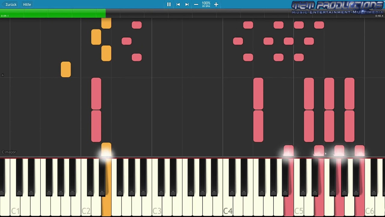 Keyboard / Piano Tutorial | Bushido - Electro Ghetto (Demo) - YouTube