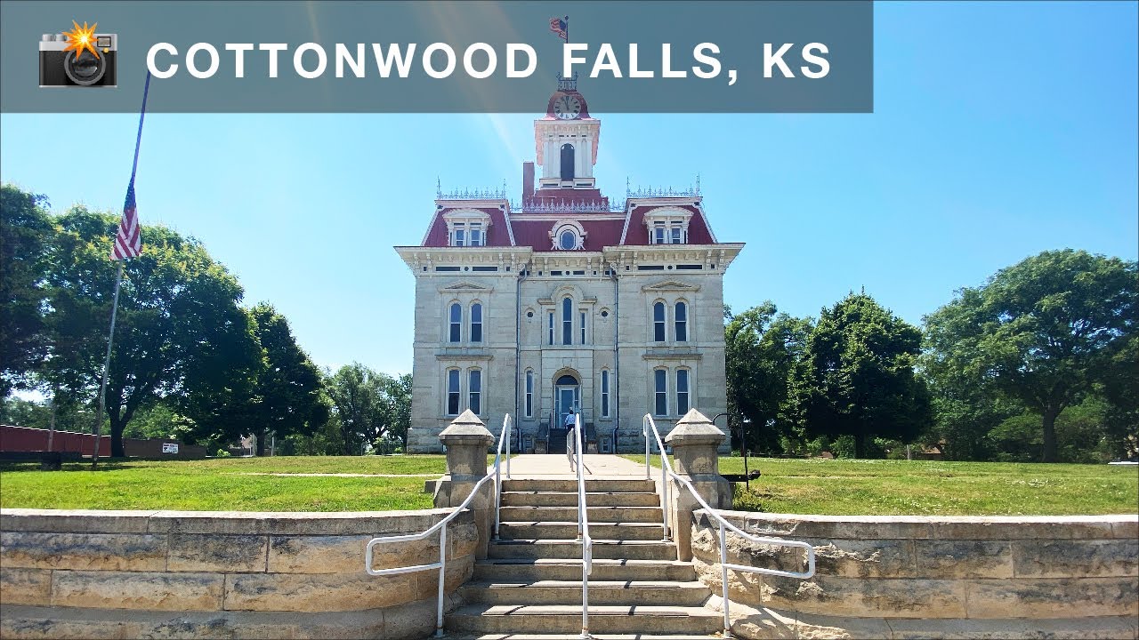 Cottonwood Falls, Kansas in 4K (Amazing Places in USA) - YouTube