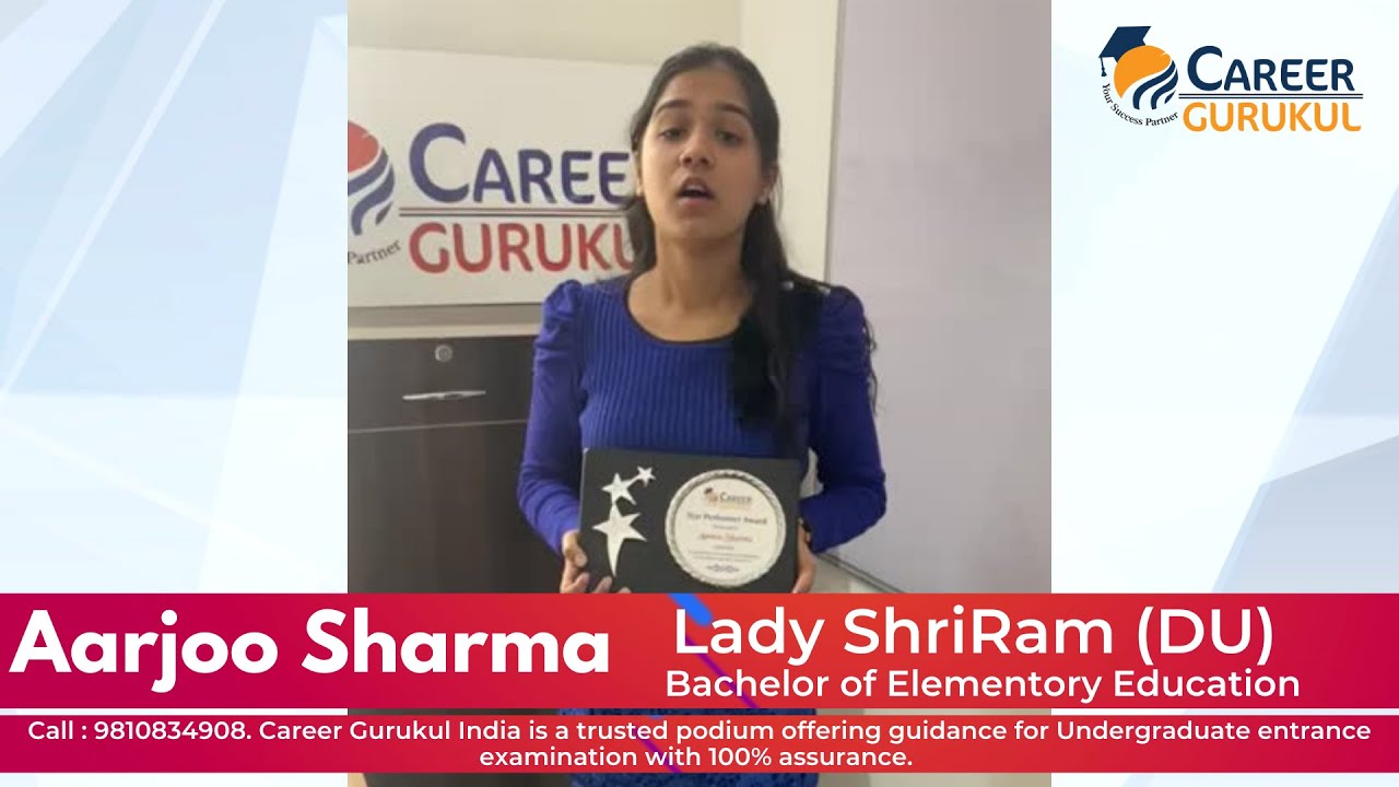 AARZOO SHARMA | Lady ShriRam - Bachelor Of Elementory Education ...