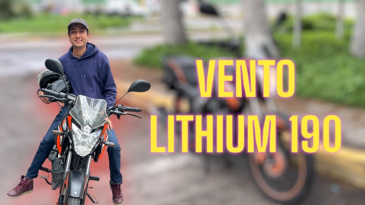 PROBANDO VENTO LITHIUM 190 5.0 2024 REVIEW - YouTube