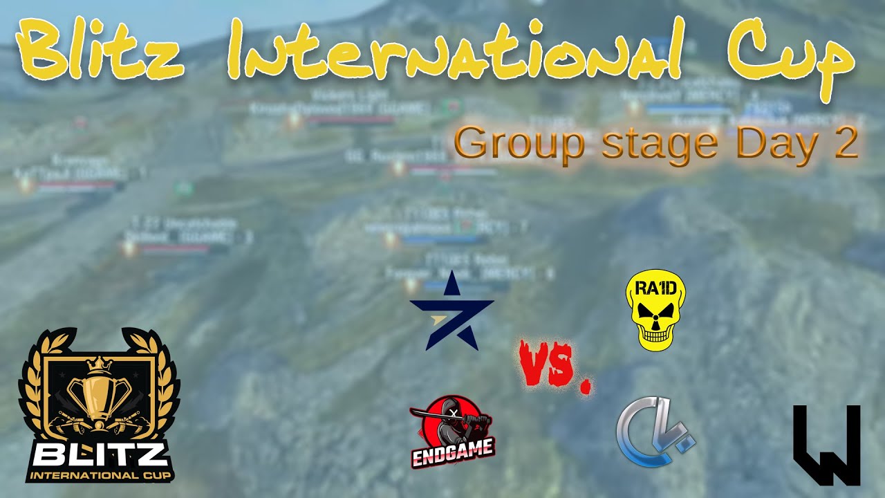 World of Tanks Blitz: Blitz International Cup Group Stage Day 2 (7STAR ...