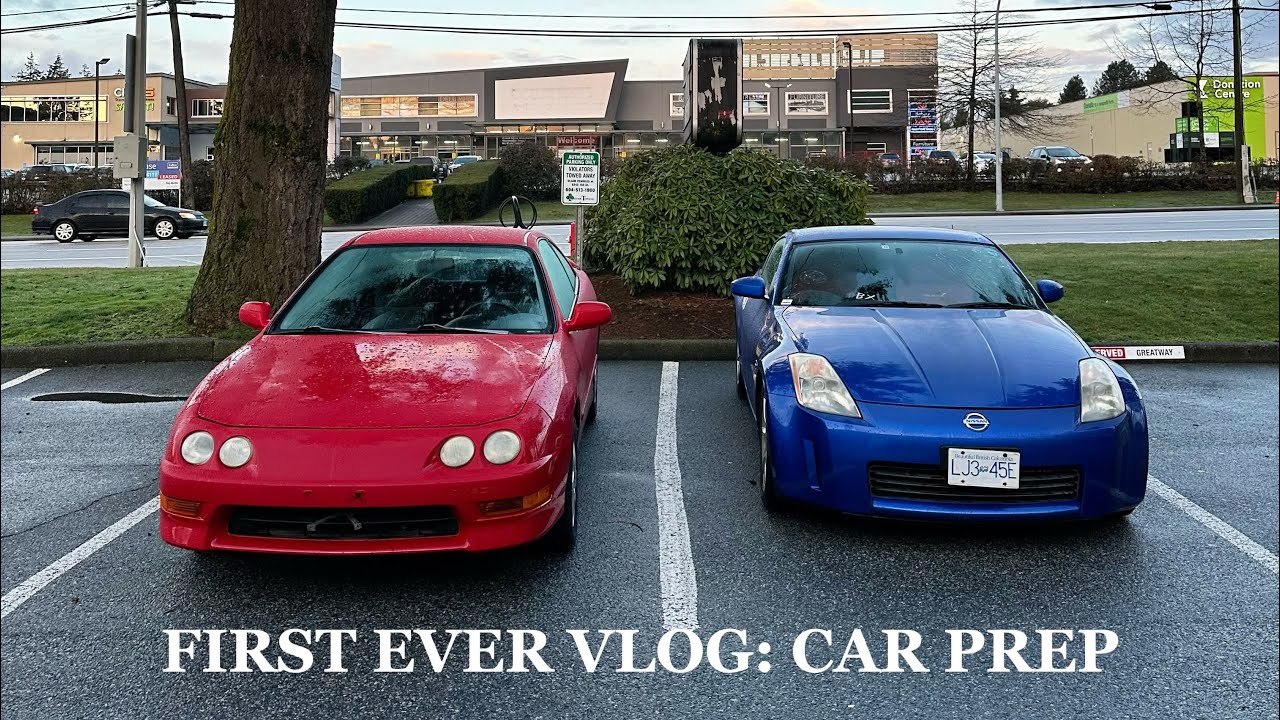 FIRST EVER VLOG: CAR PREP - YouTube
