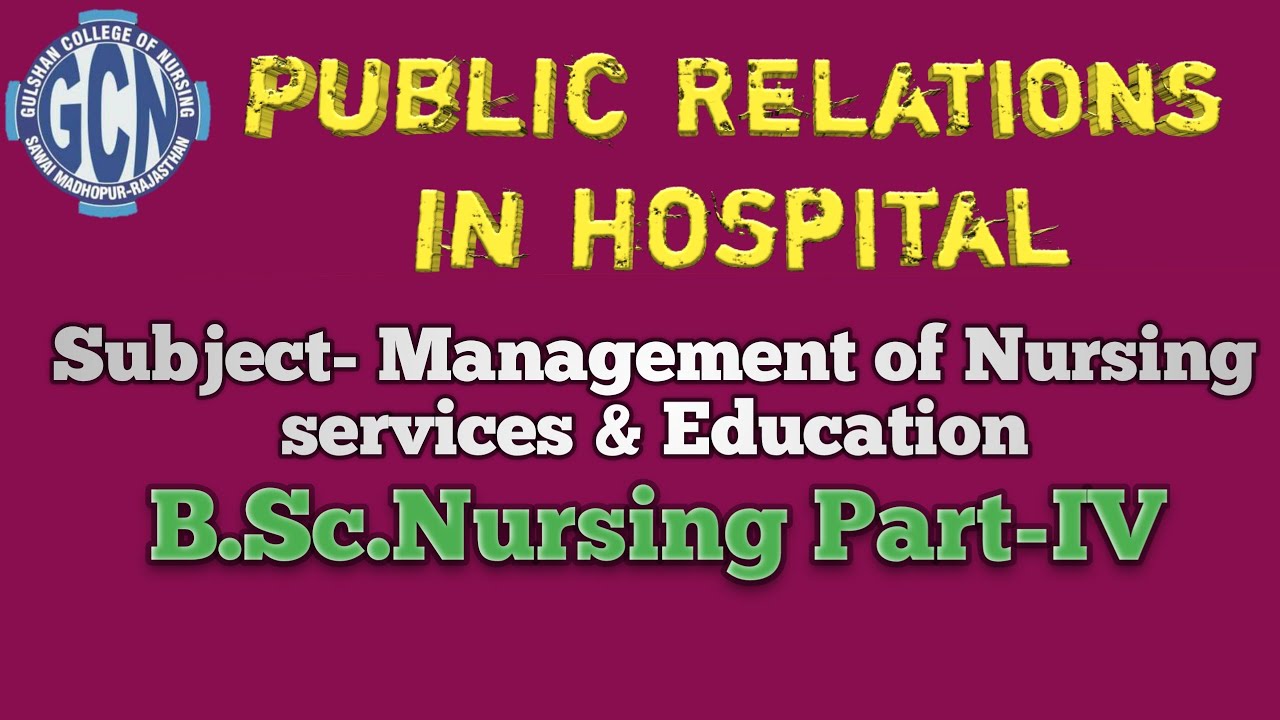 Public Relations in hospital - YouTube
