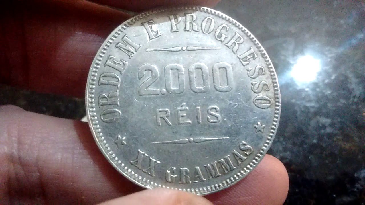 MOEDAS DE PRATA COM MAIS DE 100 ANOS - YouTube