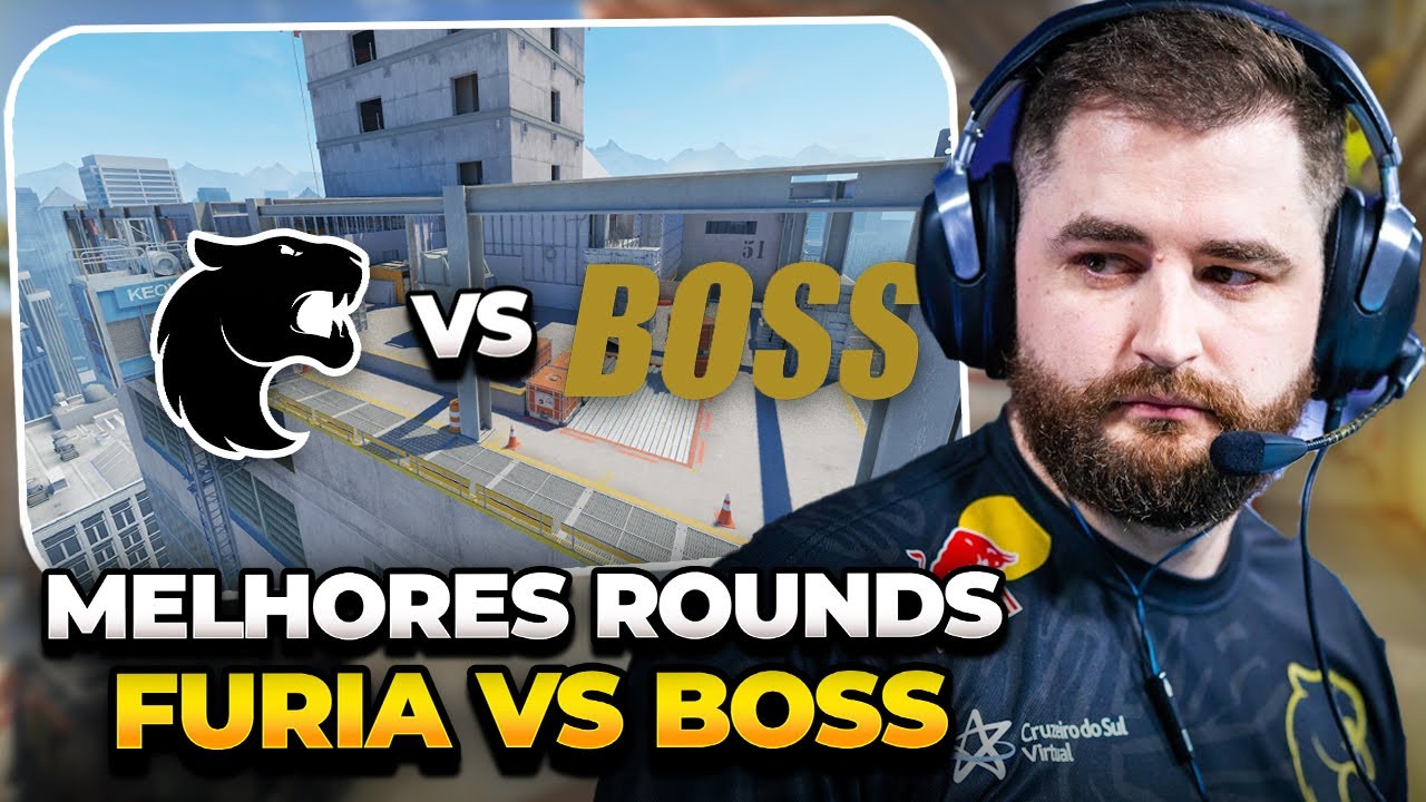 MELHORES ROUNDS DA FURIA vs BOSS - [PWS Major 2024 - Americas RMR ...