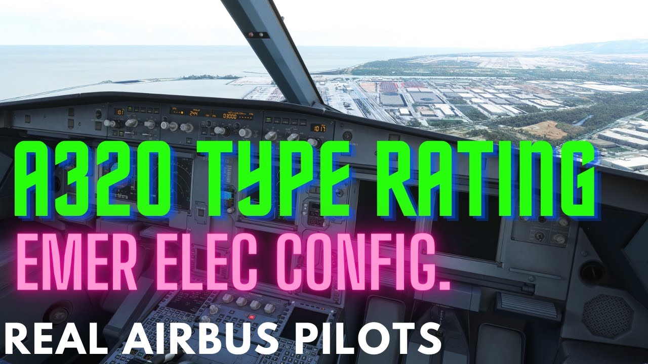 MSFS A320 TYPE RATING - Emergency Electrical Configuration - YouTube