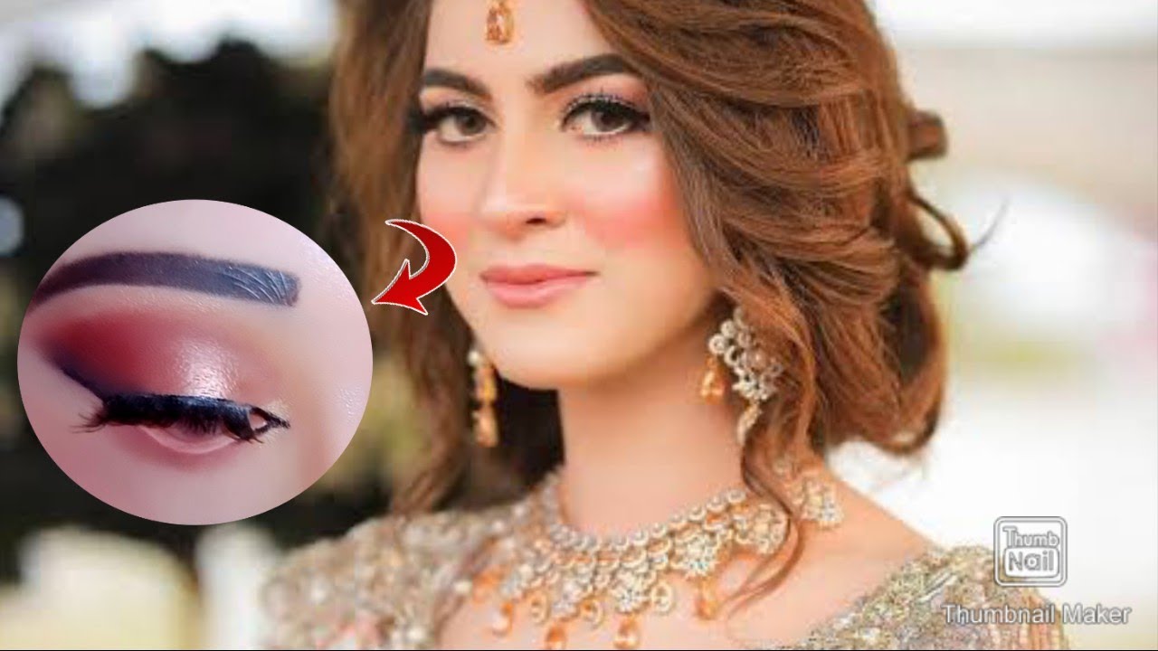 Soft Nikah Eye Makeup tutorial | step by step 🔥 | NIKAH Makeup Look 😍 # ...