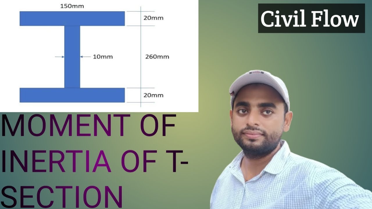 Moment of Inertia of I section. |Civil Flow|#Civilflow, #civil. - YouTube