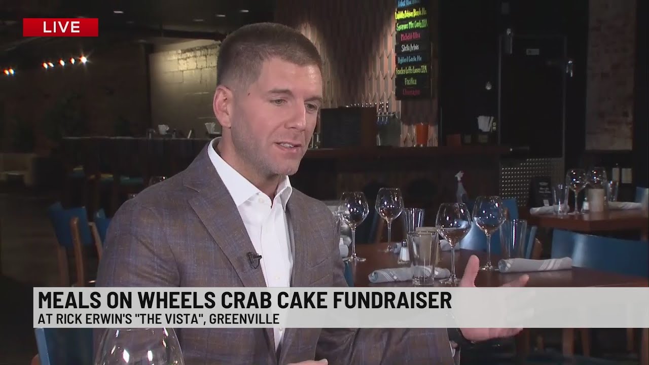 Order Rick Erwin's crab cakes to support Greenville Co. Meals on Wheels - YouTube