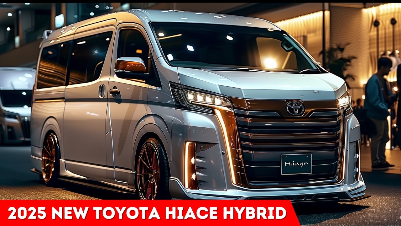 2025 Toyota Hiace Revealed - Plug-In Hybrid Diesel Engine and AWD ...