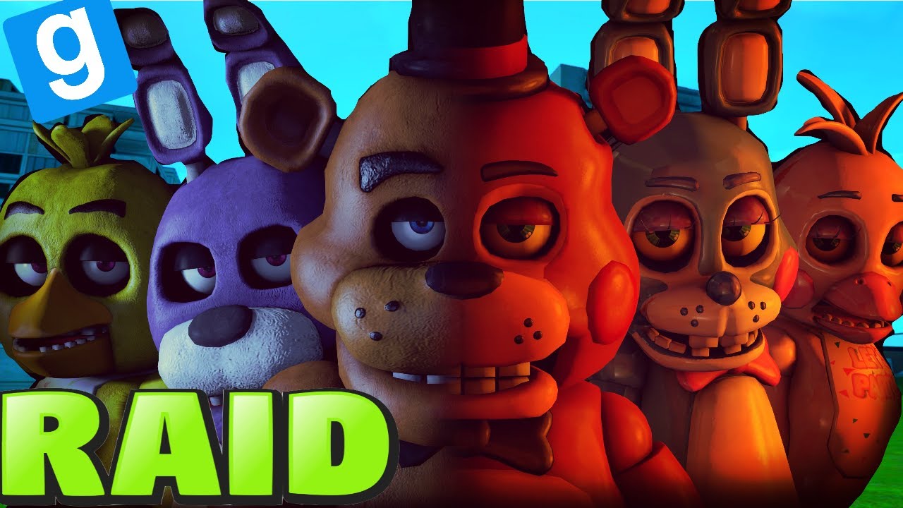 Returning To Raid Fnaf Rp, With Bub Games - YouTube