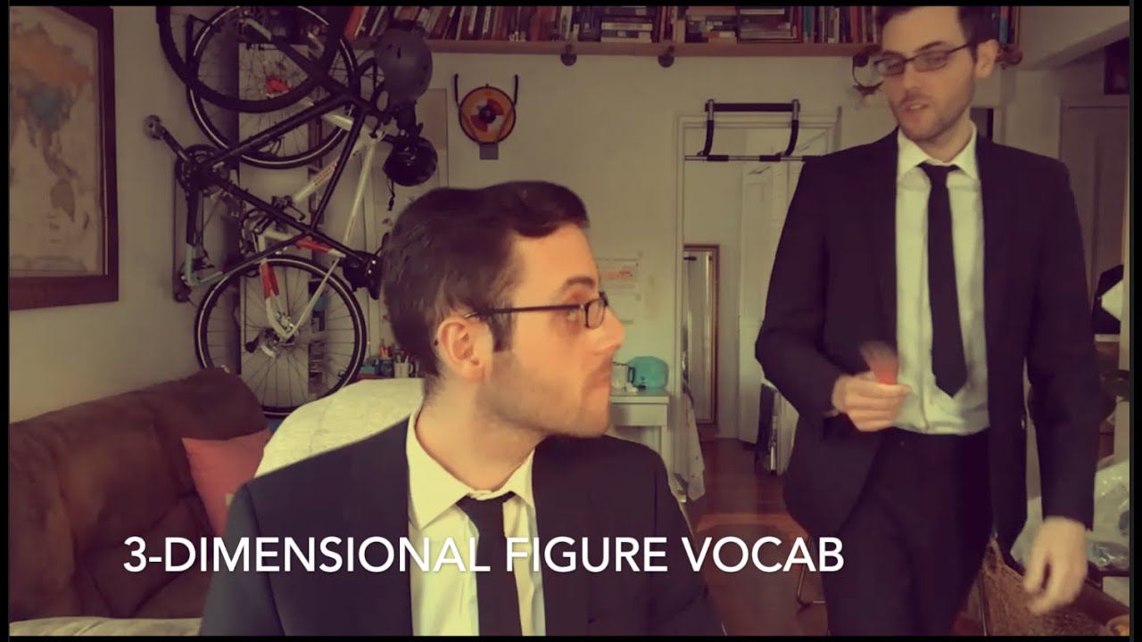 3D Figures: Three Dimensional Figure Vocabulary - YouTube