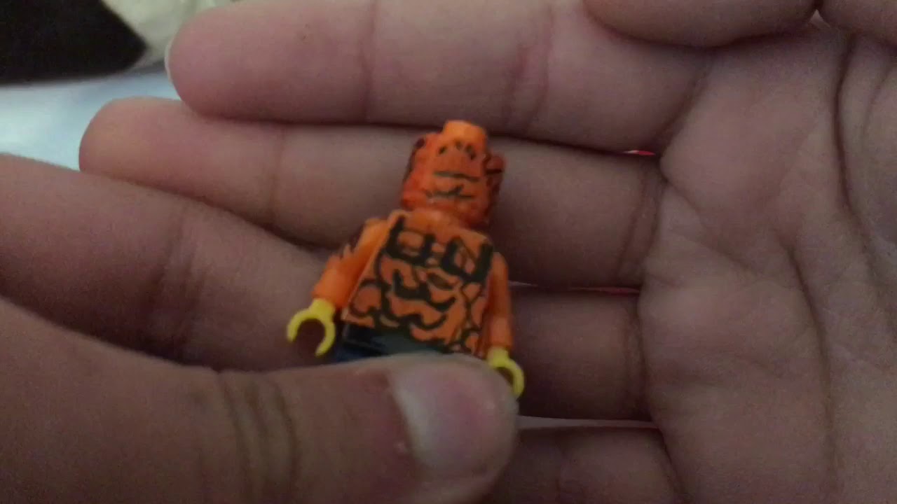 The Thing Custom Minifigure Showcase - YouTube
