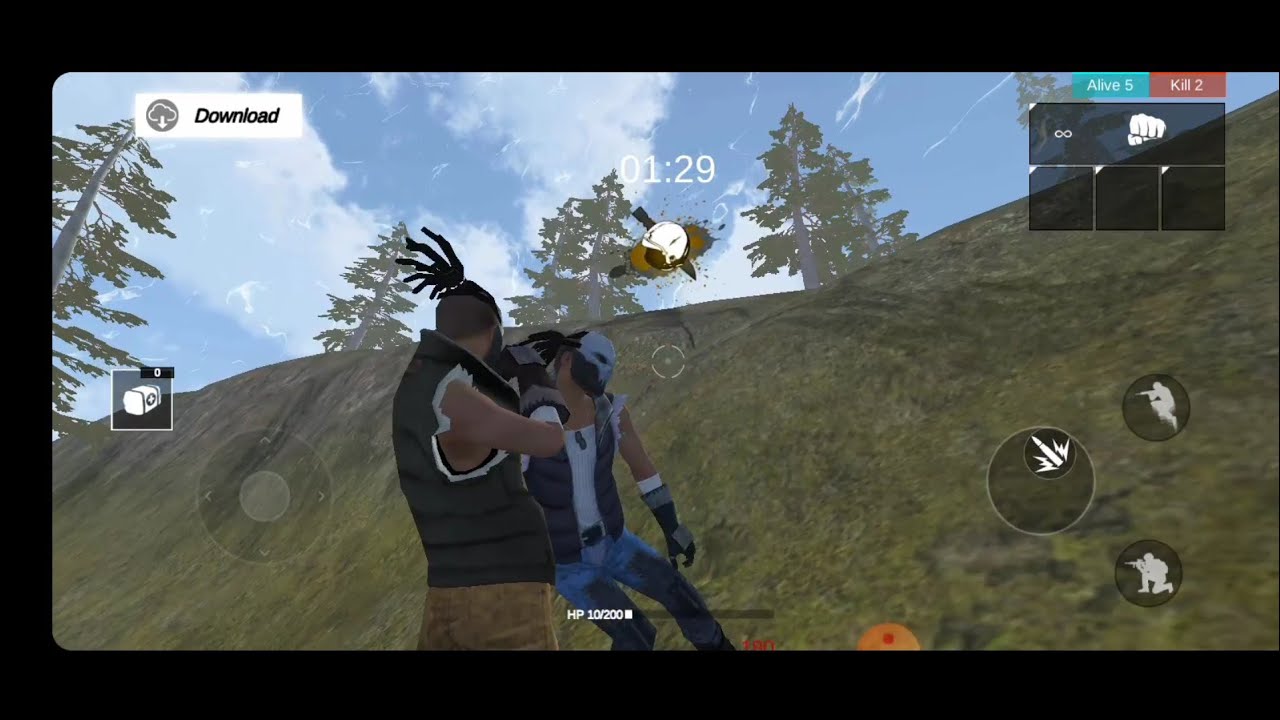 TRY NOW FREE FIRE ONLY FIST FIGHT - YouTube
