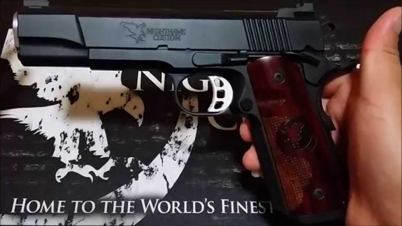 Nighthawk Custom 1911 Falcon 45ACP - YouTube