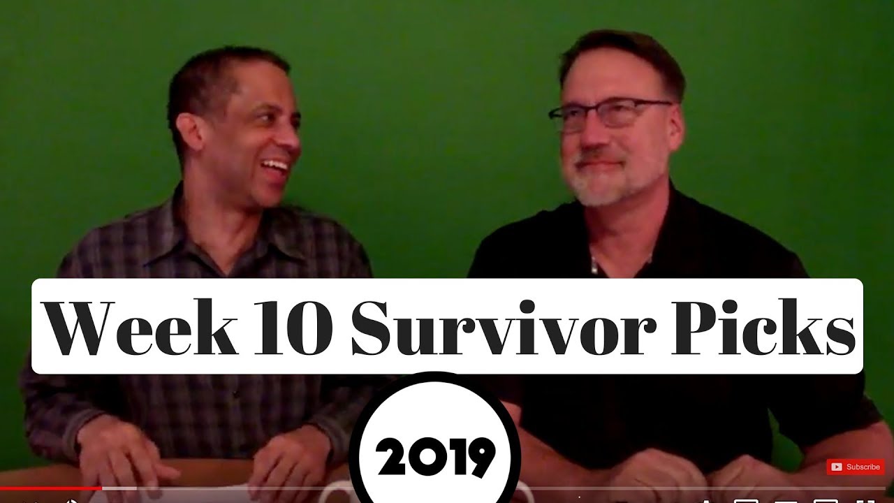 2019 NFL Survivor Pool Picks Week 10 - YouTube