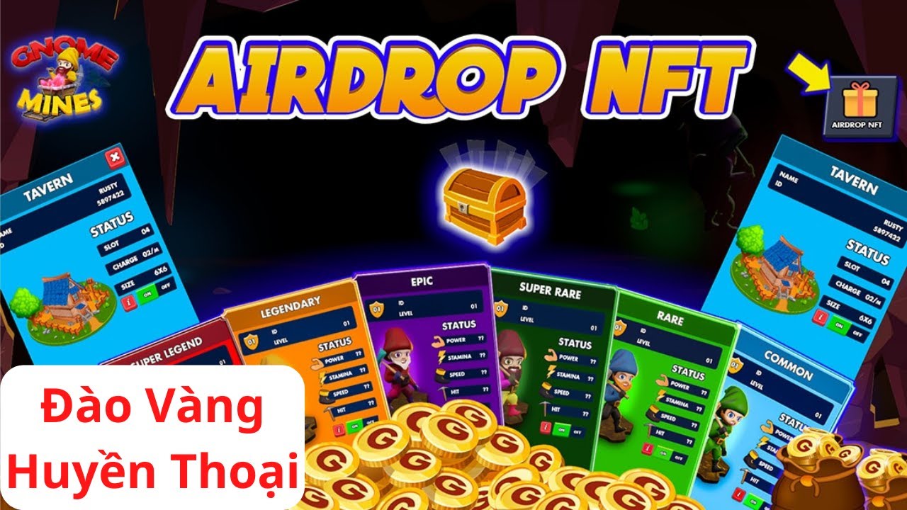 How to make Airdrop GNOME MINES to get NFT for all participants and 753 NFT GMINERS special ...