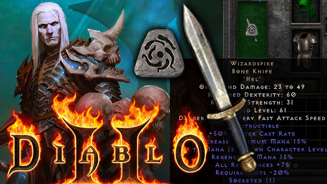 WIZARDSPIKE is GODLY ON NECRO | Diablo 2 Resurrected - YouTube