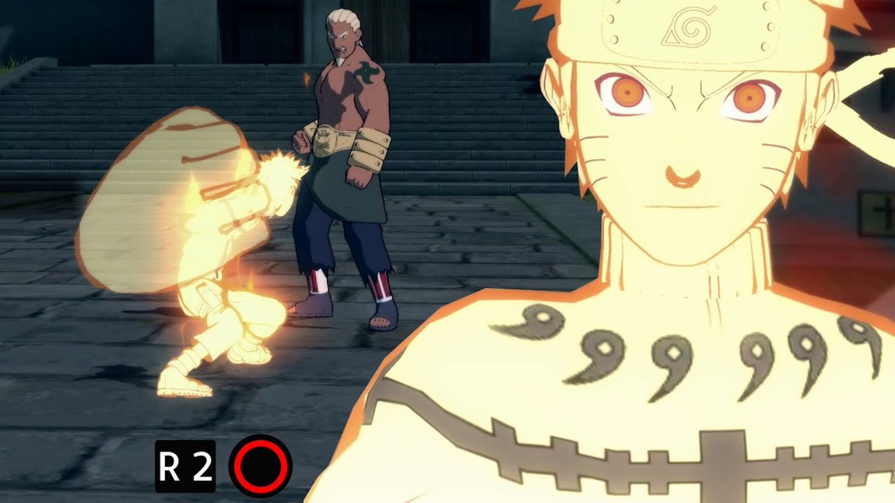 Naruto Storm Connections - Naruto (Nine Tails Chakra Mode) Complete ...