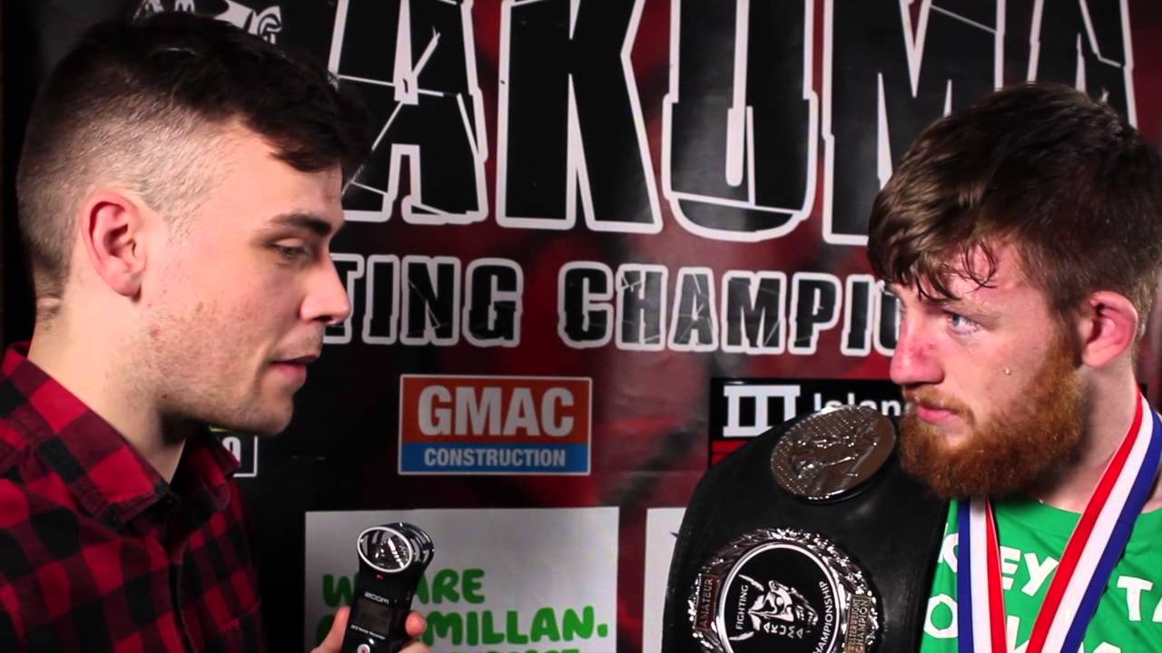 Fight Highlights and Interview with Keith McCabe at Akuma FC 6 - YouTube