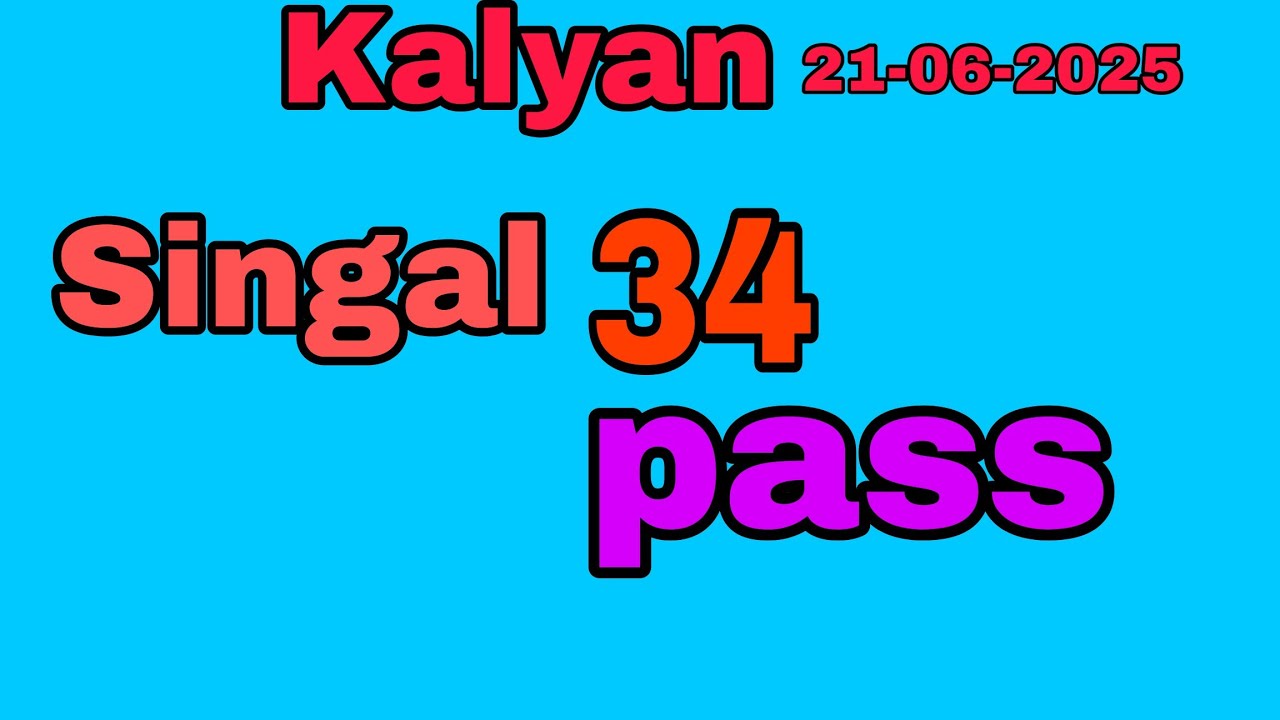 Kalyan panel line trick 😊 21-06-2025 Kalyan tebal trick & Kalyan live ...