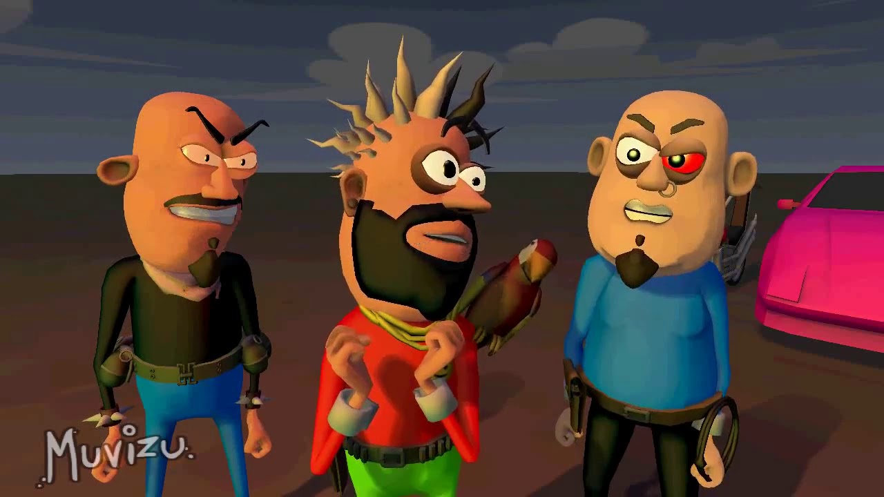 Gunda bhai (part 2) animation created by vilas daud - YouTube