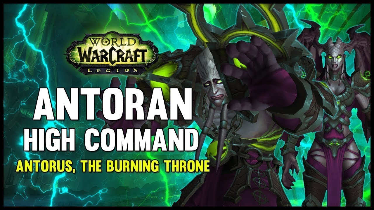 Antoran High Command Mythic Antorus - Resto Druid PoV - YouTube