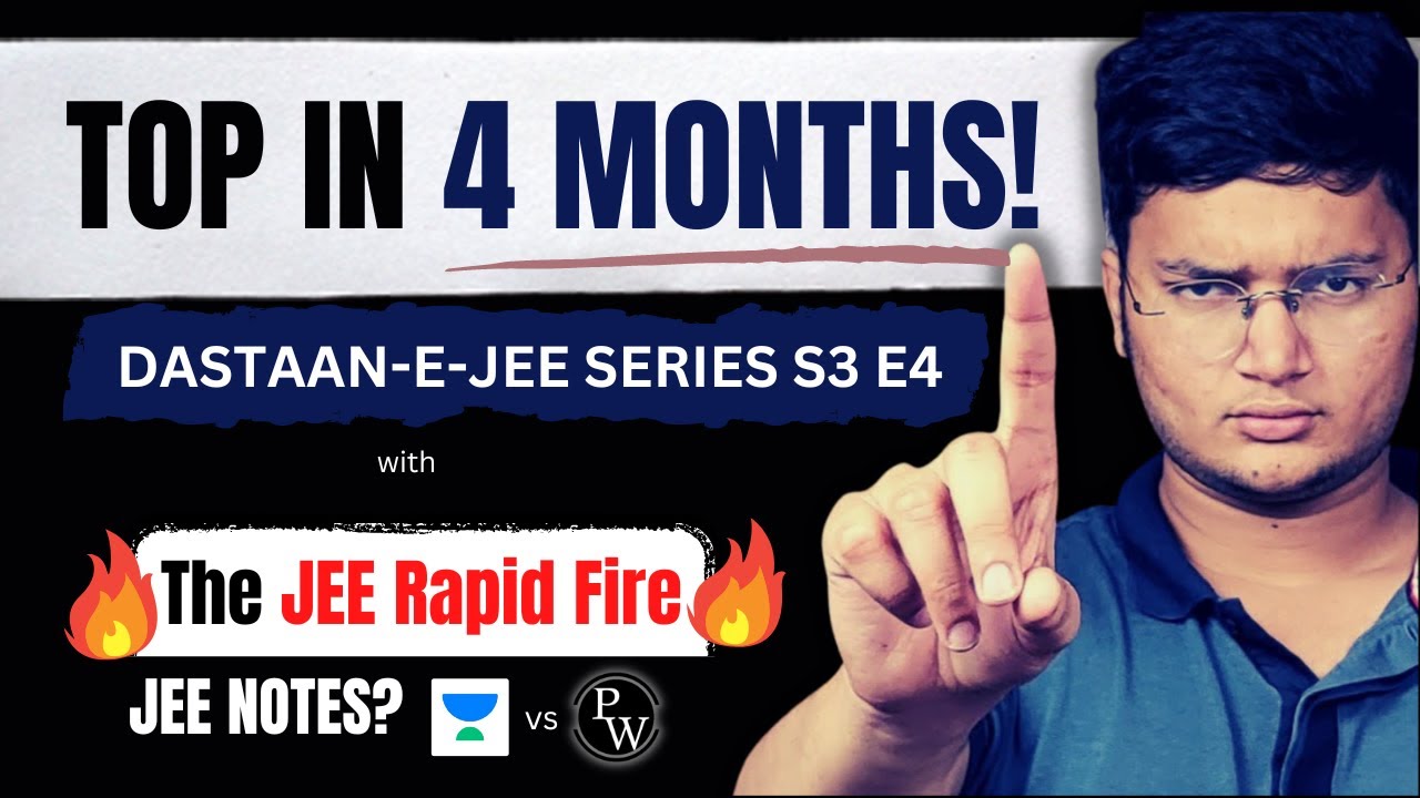JEE AIR 247 in 4 Months Only! The Real Motivational Story 🔥 - YouTube