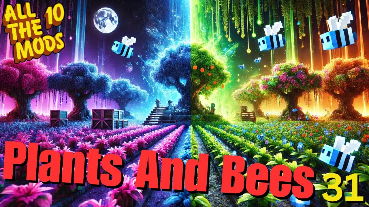 How to Use Productive Trees & Mystical Agriculture in All the Mods 10 ...