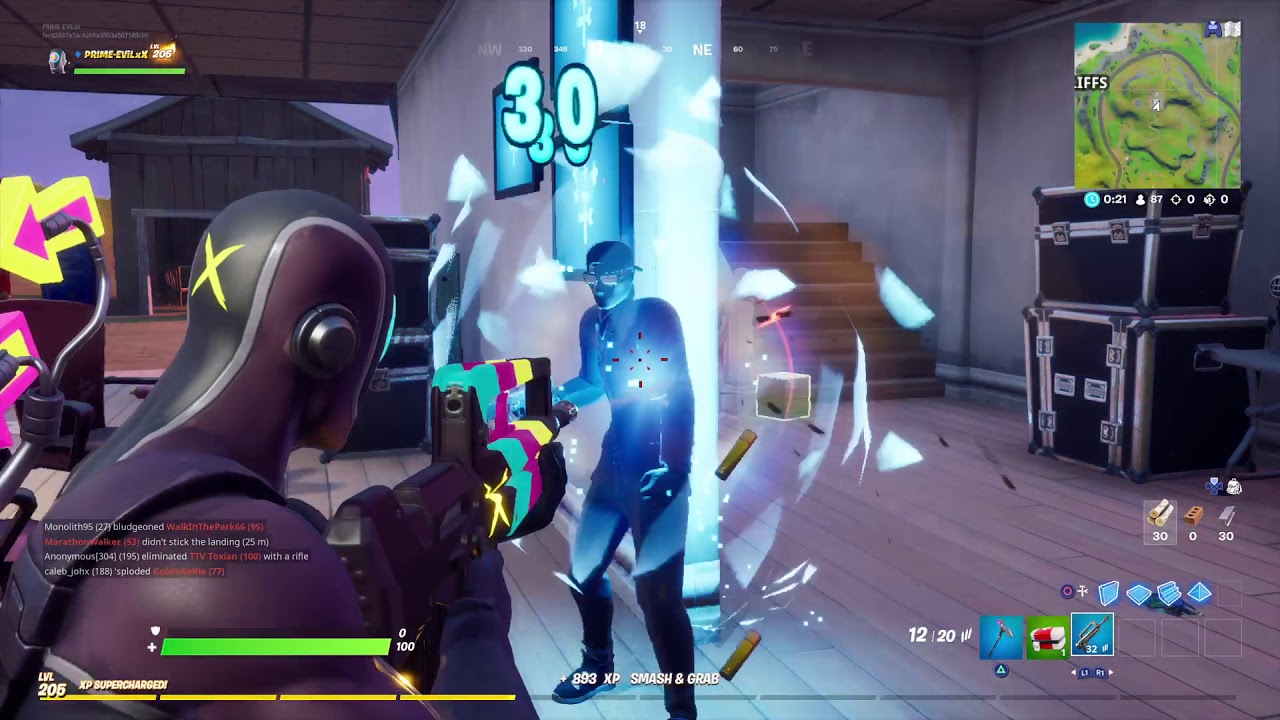 Fortnite Hit Man Taunts Henchmen At FN Radio - YouTube