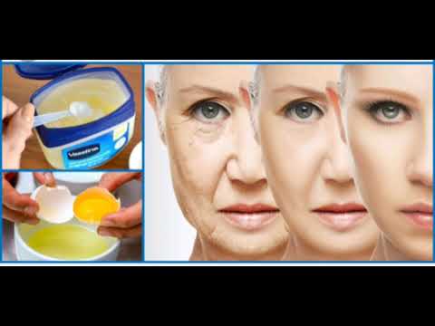 Asian anti aging skin care//Use egg white and Vaseline to look 10 years younger