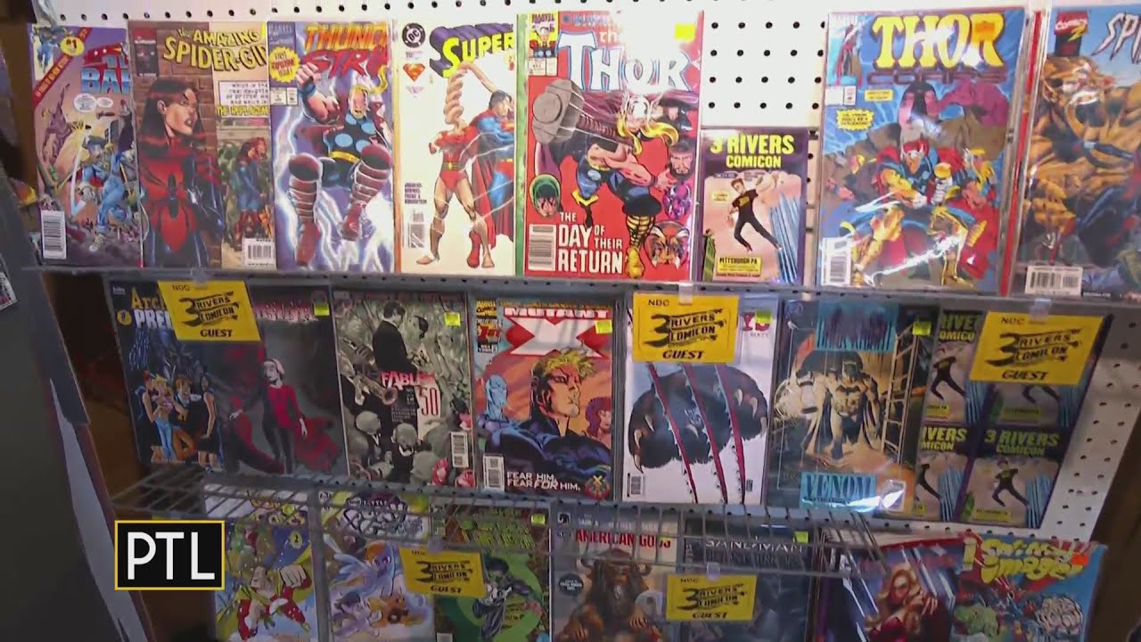 A celebration of all things comics at 3 Rivers Comicon - YouTube