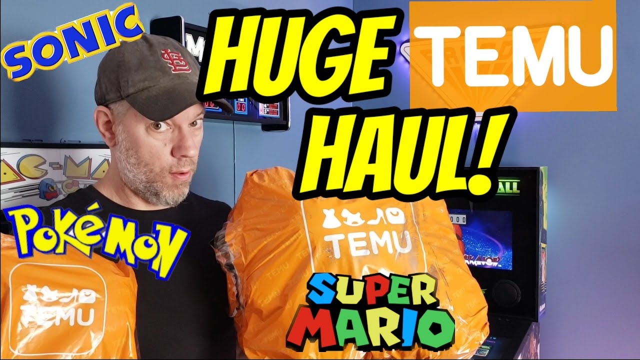 Huge Temu Plushie Haul - Pokemon, SuperMario, Sonic!!! - YouTube