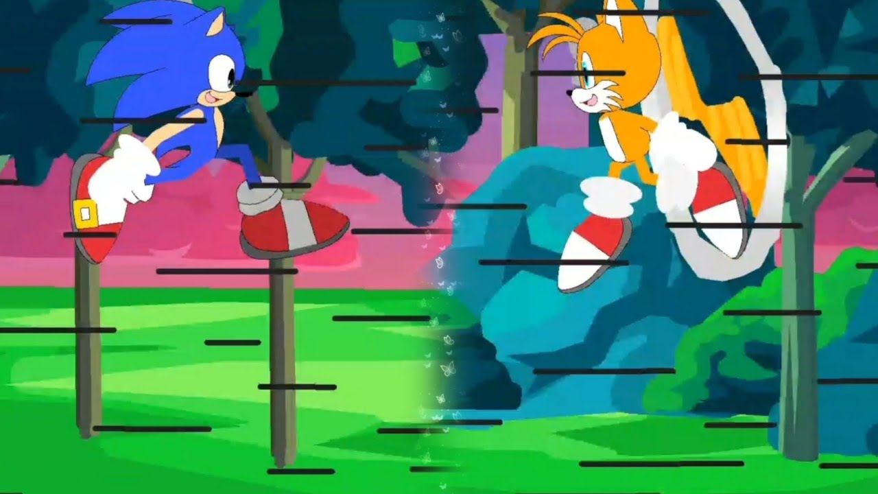 Sonic and Tails did a big high five - YouTube