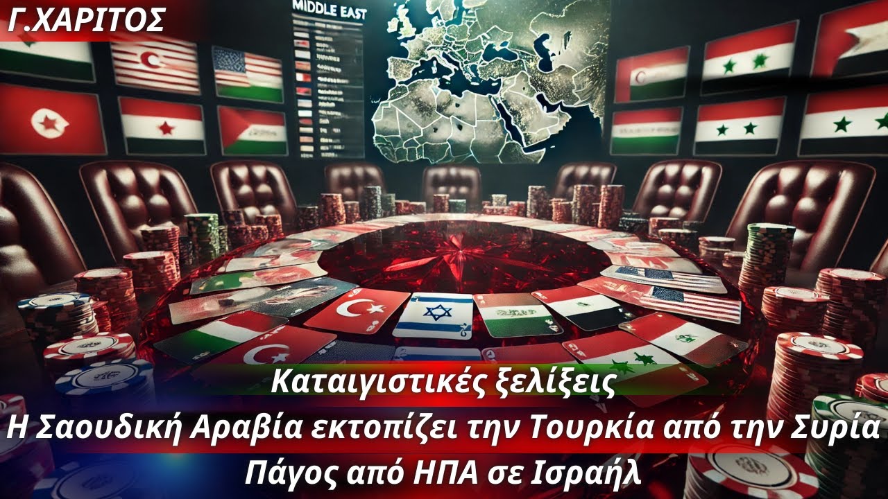 Γαβριήλ Χαρίτος: Εξελίξεις-Η Σαουδική Αραβία εκτοπίζει την Τουρκία από ...
