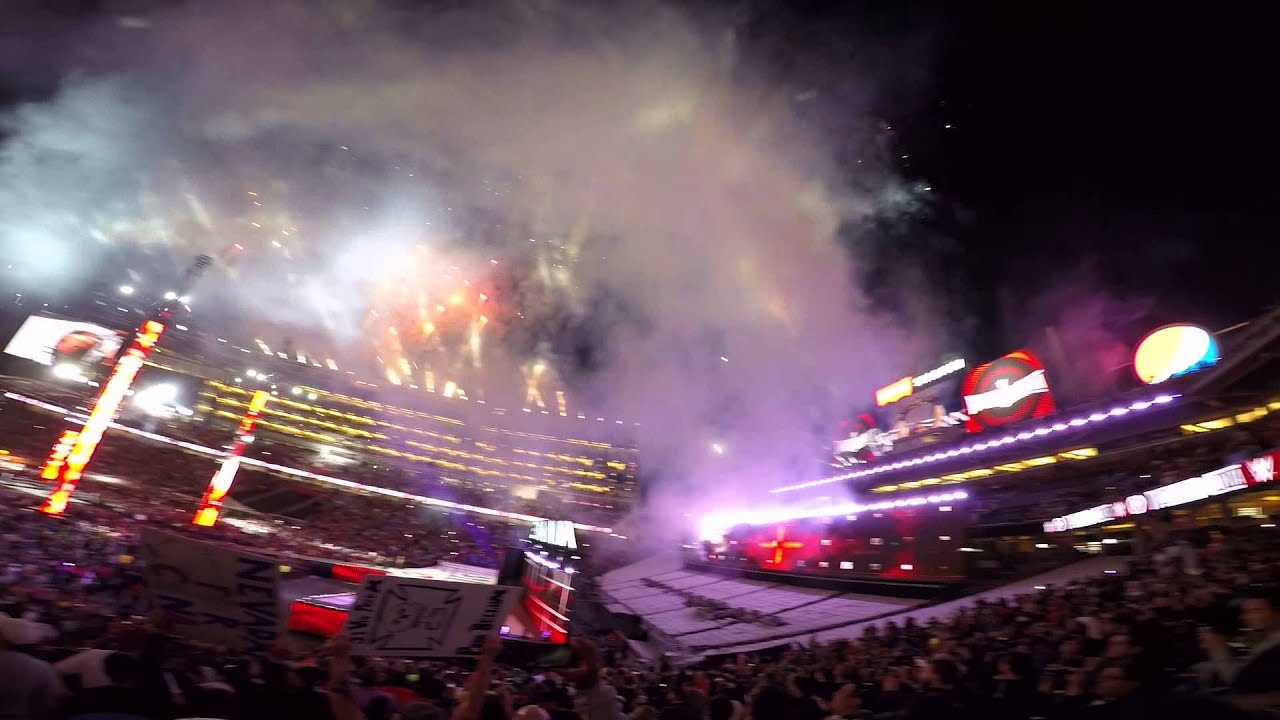 WrestleMania 31 Fireworks Finale! - YouTube
