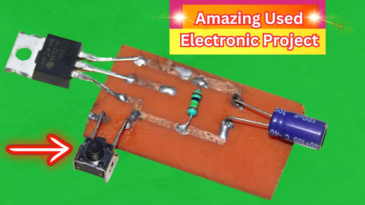 Most Useful Electronic Project for Beginners@Techsaw - YouTube