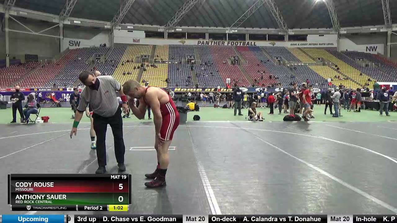 Masters B 172 Cody Rouse Missouri Vs Anthony Sauer Red Rock Central ...